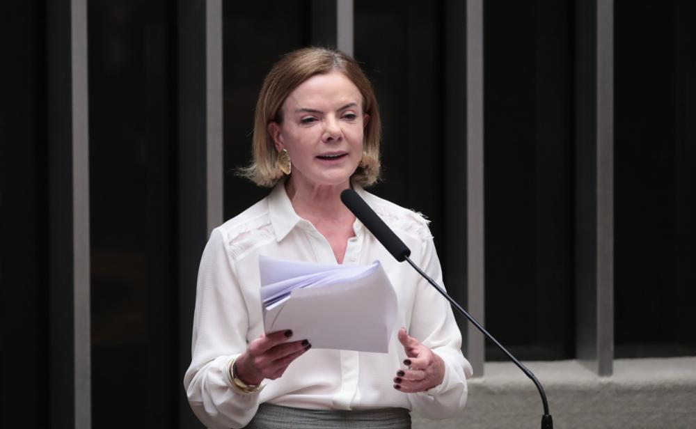Gleisi pede ação no CNJ contra decisão de desembargadores que reduziu ...